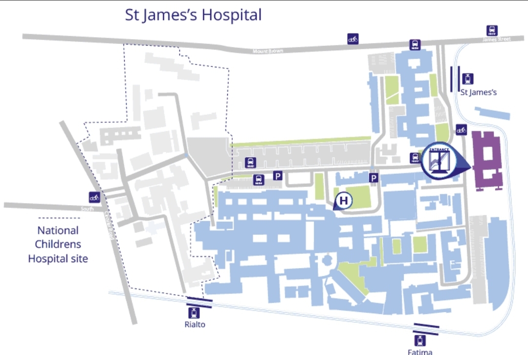Finding your way around | St James's Hospital