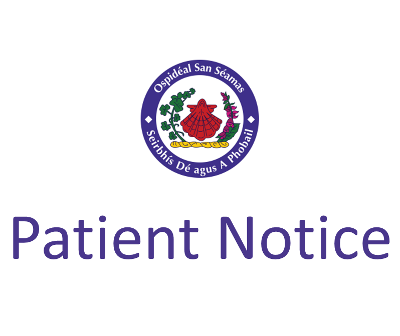 2024 | Important Notice - Telephone | St James's Hospital